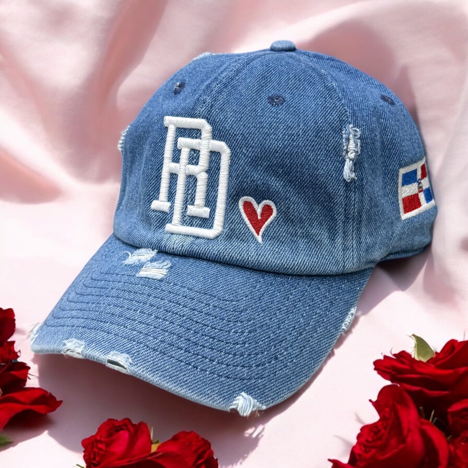 RD Heart Dad Hat – Team Dominican