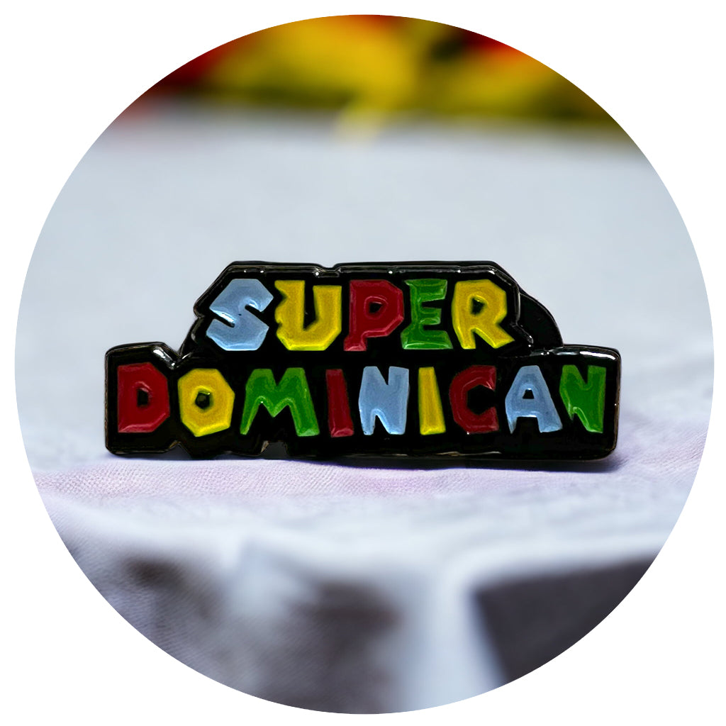 Super Dominican Pin – Team Dominican